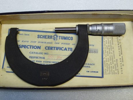 Scherr Tumico 2″-3″ Micrometer S-T 4-LNR - Bay Cities Tool & Supply