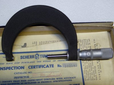 Scherr Tumico 2″-3″ Micrometer S-T 4-LNR - Bay Cities Tool & Supply